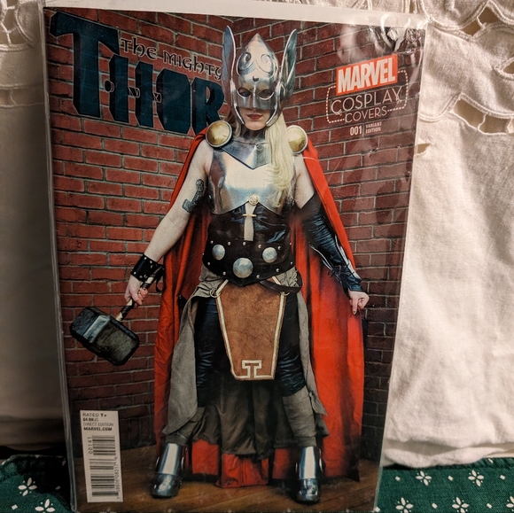 Marvel | Other | Mighty Thor Marvel Cosplay Covers Comic | Poshmark